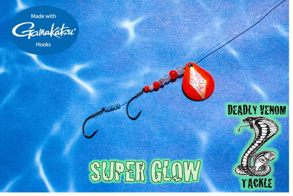 DIAMONDBACK SPINNER - UV FATAL FURY SUPER GLOW – Deadly Venom Tackle